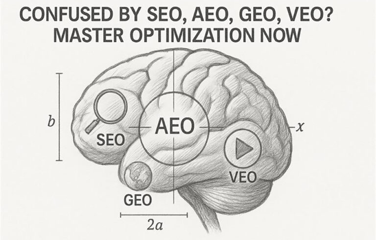 Confused by SEO, AEO, GEO, VEO? Master Optimization Now